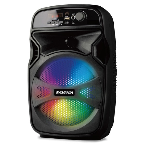 Sylvania 6.5" LED Bluetooth Tailgate Speaker