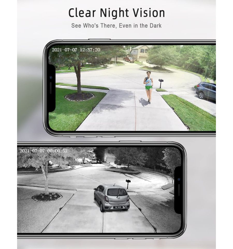 Dekco Solar Wireless Security Camera