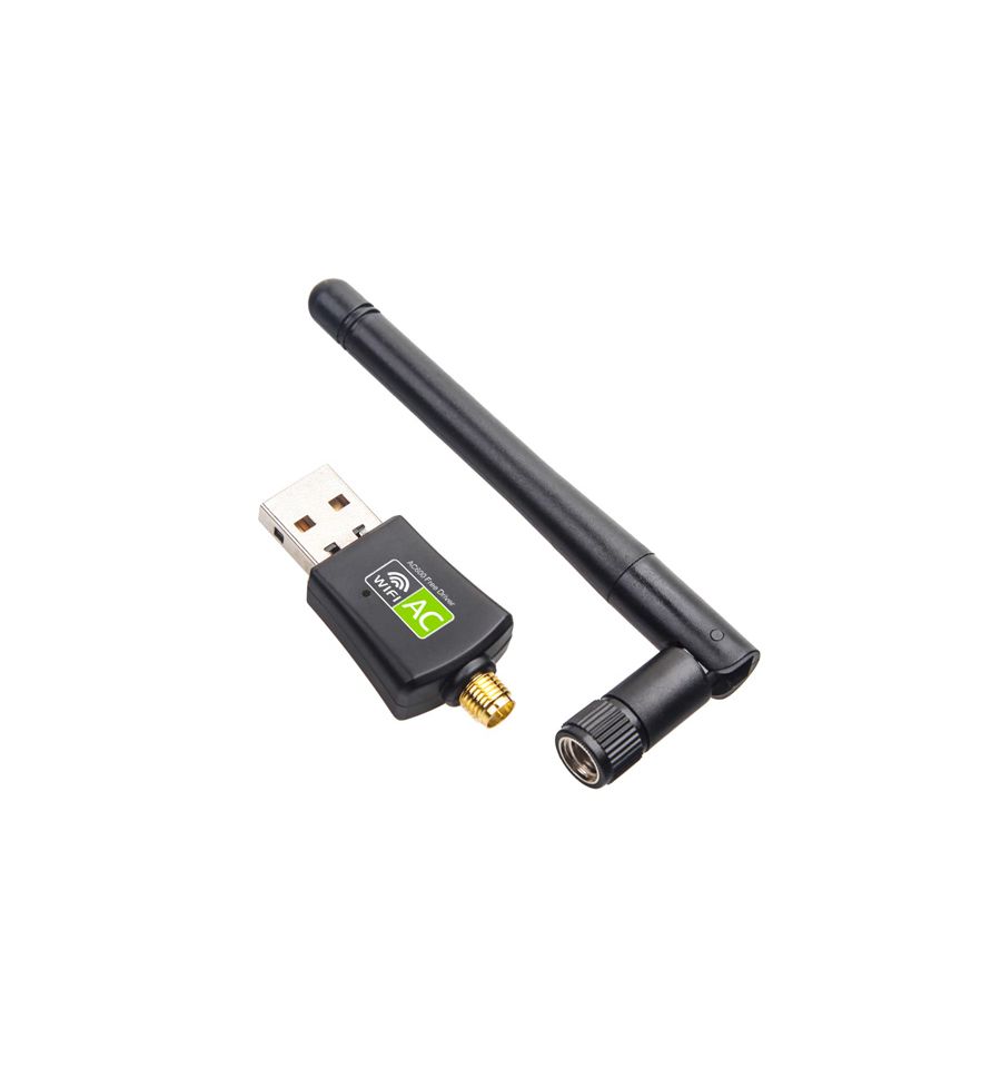 AC600 USB Wireless Adapter w/Antenna
